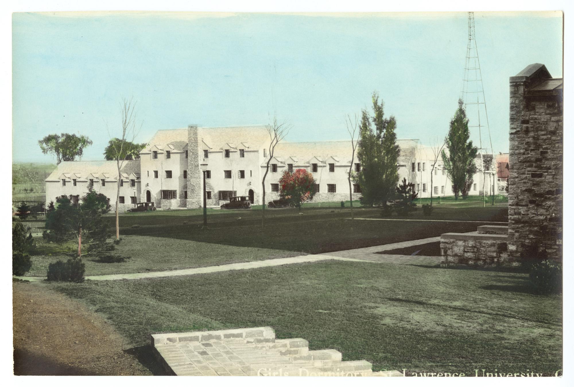 Early view of Dean Eaton Hall | Digital Collections